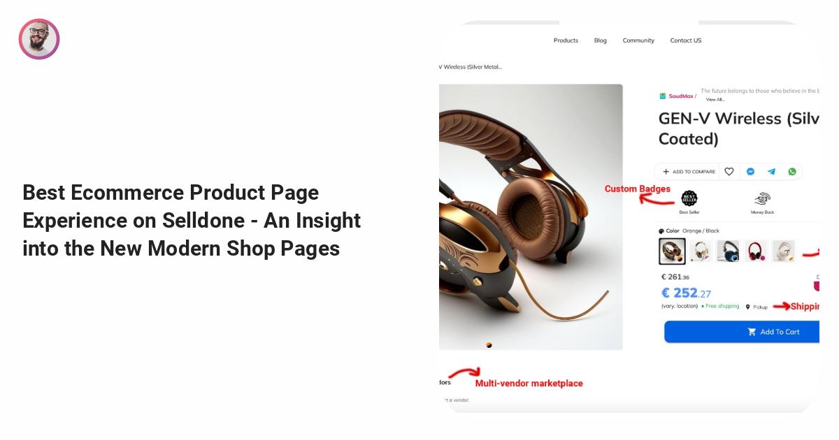 An Insight into the New Modern E-commerce Product Pages