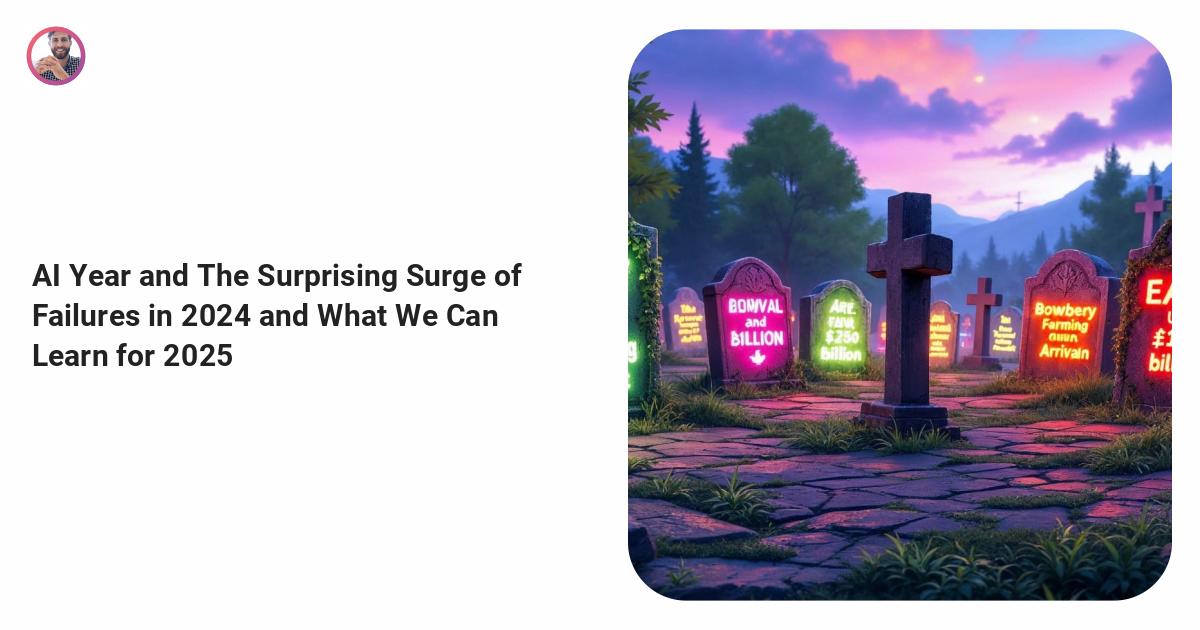 AI Year and The Surprising Surge of Failures in 2024 and What We Can ...