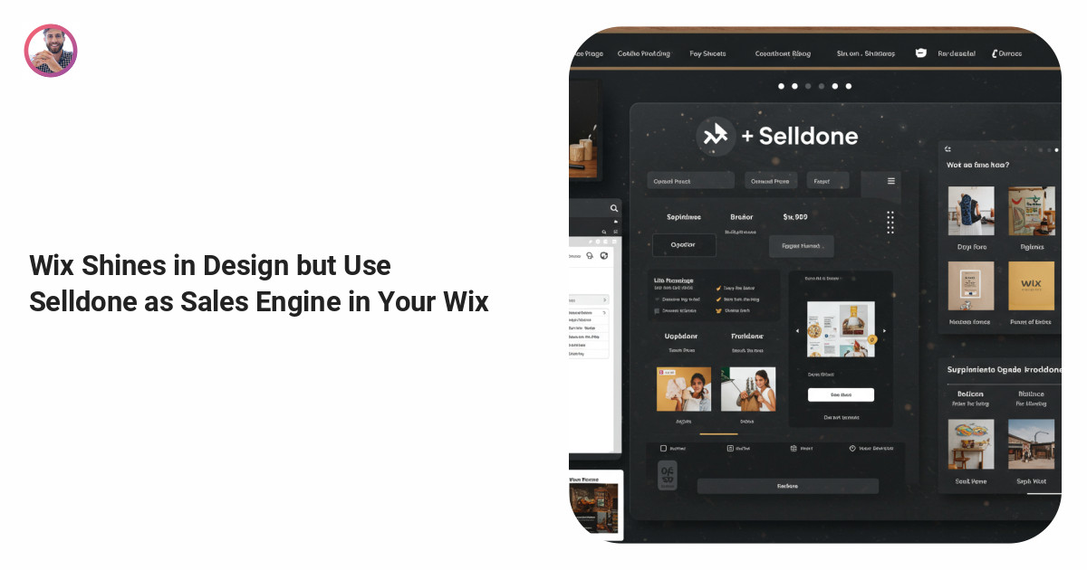 Wix is Great for Design but Selldone Wins at Ecommerce