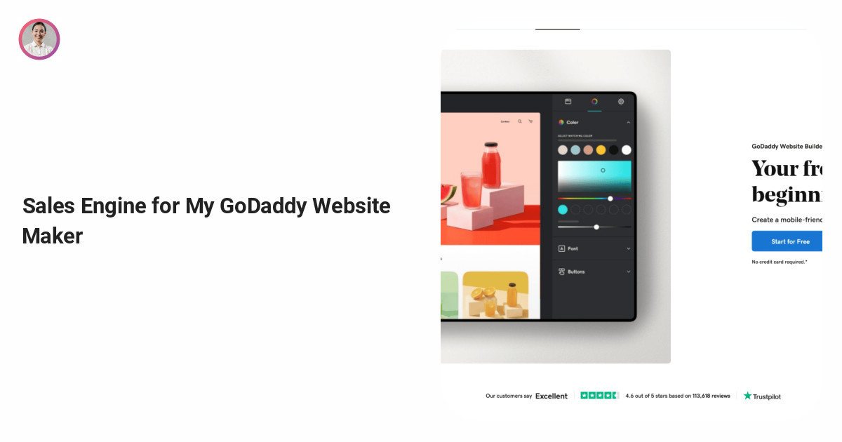 The Best Sales Engine for My GoDaddy Website Builder