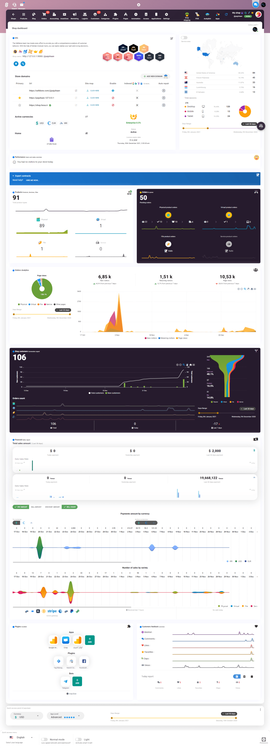 Creative Website Builder Platform | No Code & Free | Selldone