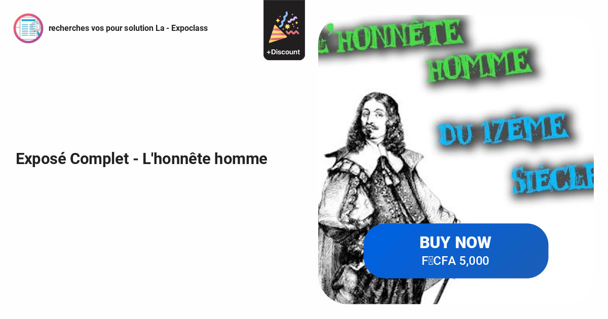 L'honnête homme