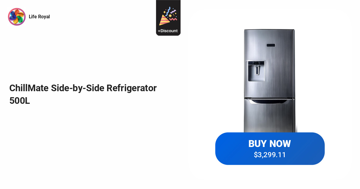 CoolPro Double Door Refrigerator 300L