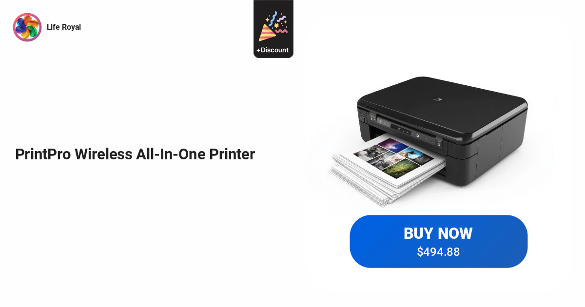 PrintPro Wireless All-In-One Printer