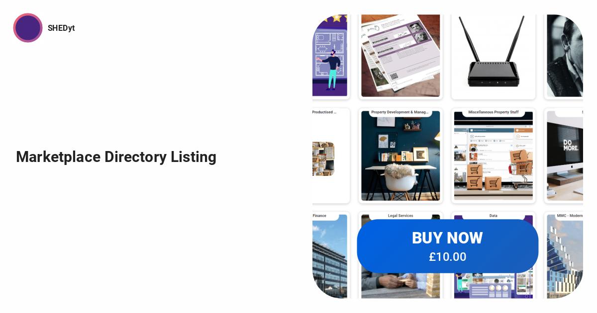 Marketplace Directory Listing